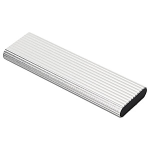M.2 SSD Enclosure Adapter, Tool- USB C 3.1 to M.2 SATA PCIe M Key, PCIe B, M Key SSD Solid State Drive External Enclosure, Compatible with SATA 2242 2260 2280