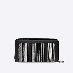 Pixie Mood Inc Pixie Mood Emma 8.75 x 4.5 Vegan Leather Zippered ID Card Wallet, Misty Rose