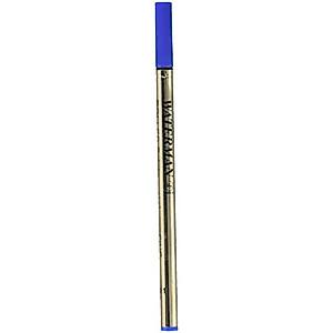 Waterman Pen Company : Rollerball Pen Refill, Fine Point, Blue Ink -:- Sold as 2 Packs of - 1 - / - Total of 2 Each
