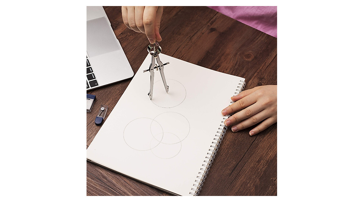 Mr. Pen Professional Geometry Compass for Precision Drawing