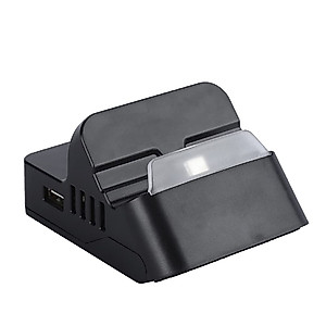 DERCLIVE HDMI 2. 0A Portable Charging Dock Bracket TV Video Converter for Nintendo Switch