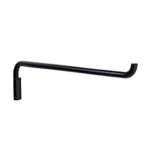blomus Wall Mounted Towel Rail MODO - Black - Titanium Coated