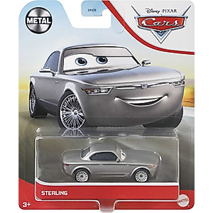 Disney Cars Toys and Sterling, Miniature, Collectible Racecar Automobile Toys Based on Cars Movies, for Kids Age 3 and Older, Multicolor