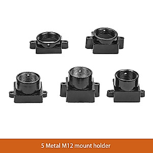 Arducam M12 Mount Lens Holder Set, 8 Styles