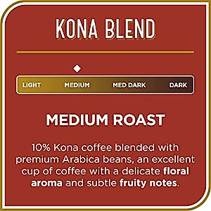 Don Francisco's Kona Blend Medium Roast Coffee Pods - 100 Count - Recyclable Single-Serve Coffee Pods, Compatible with your K- Cup Keurig Coffee Maker
