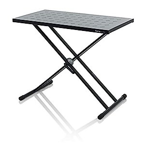 Gator Frameworks Utility Table Top and X Style Keyboard Stand Set; 32" x 18" Surface (GFW-UTL-XSTDTBLTOPSET),Black