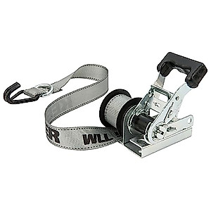 Keeper 05530-3 1-1/2" x 8’ Mountable Rack-Ratchet with 500 lbs. Working Load Limit and 1,500 lbs. Break Strength