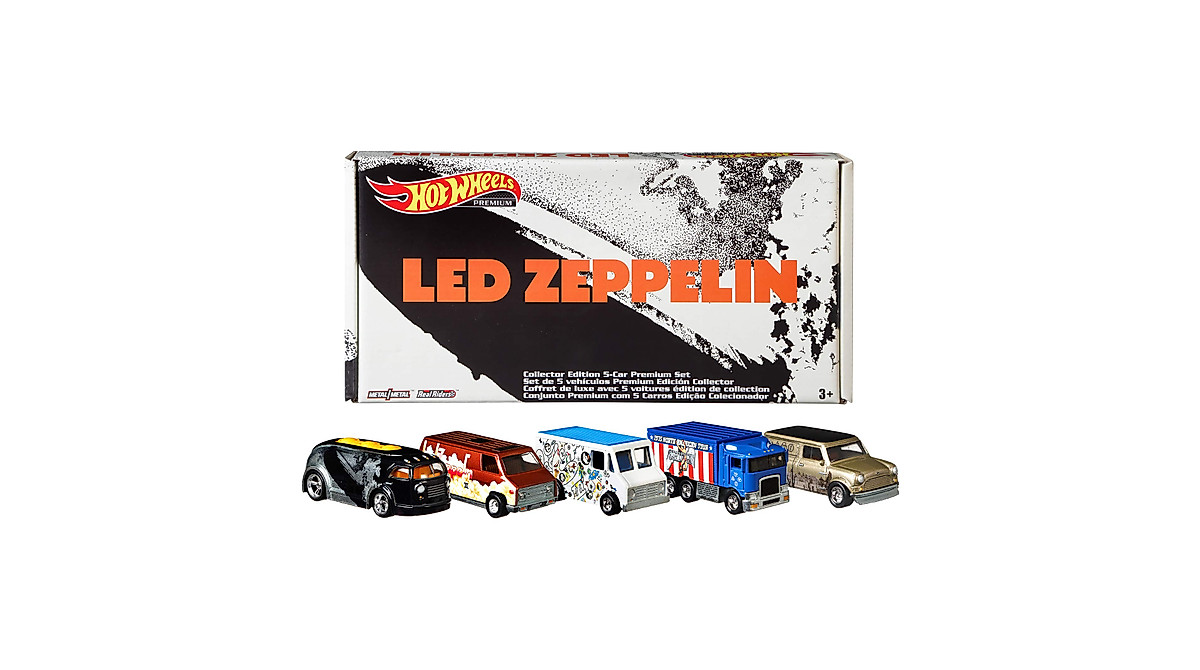 Led Zeppelin Hot Wheels Collectible Die-Cast Cars