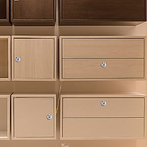 Cam Lock,Security Mailbox Lock, Cam Lock 2pcs Drawer Locks with 4 Keys Lock Furniture Hardware Door Cabinet Lock for Office Desk Letter Box Cam Locks 16mm 20mm 25mm 30mm (Color : 25mm) (Color : 30mm