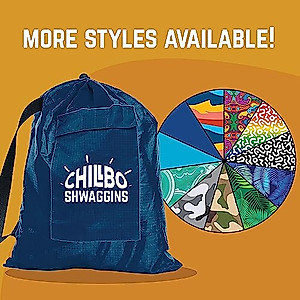 Chillbo Shwaggins Inflatable Couch – Cool Inflatable Chair. Upgrade Your Camping Accessories. Easy Setup is Perfect for Hiking Gear, Beach Chair and Music Festivals. (Royal Blue)