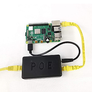 DSLRKIT 5.1V 4A Gigabit USB Type C Active PoE Splitter for for Raspberry Pi 5 RPi5 4B