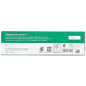 Montblanc Ballpoint Refills Emerald Green Medium - 118126