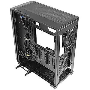 Antec DF700, Mid Tower Computer Case, ATX Gaming Case, USB3.0 x 2, 360 mm Radiator Support, 3 x 120 mm ARGB, 1 x 120 mm Reverse & 1 x 120 mm Fans Included