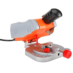 LuckyHigh Mini Benchtop Cut-Off Miter Saw 2" Blade 1/2" Cutting Depth Mini Bench Cutting Metal Wood Plastic