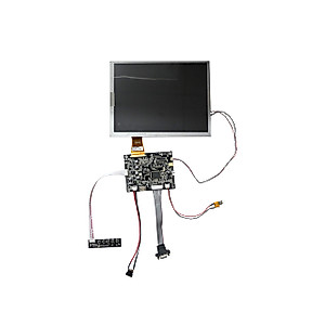 NJYTouch HDMI VGA AV LCD Controller Board with 10.4" A104SN03 V1 800x600 60Pin LCD Screen
