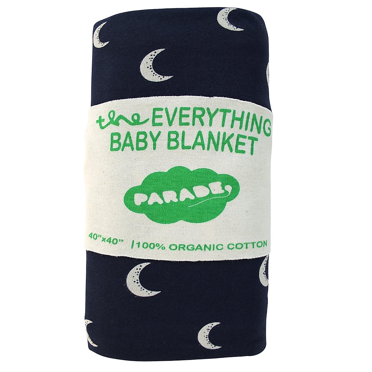 PARADE Everything Organic Baby Blanket Hippos