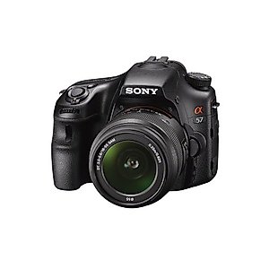 Sony Alpha SLT-A57K 16.1 MP Exmor APS HD CMOS Sensor DSLR with Translucent Mirror Technology, 3D Sweep Panorama and 18-55mm Zoom Lens