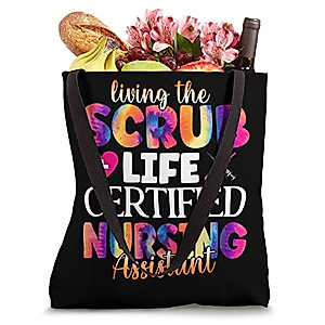 Living The Scrubs Life| Certified Nursing Assistant | CNA Tote Bag