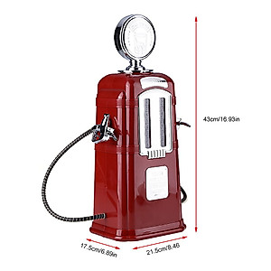 VBESTLIFE, Juice/Beer/Oil/Cocktails/Punches Pourer / 1000 CC Double Switch Drinks Beverage Pump Liquor Drinks Dispenser for Bars/Hotels/Tea Houses/KTV/Safety and Health(RED)