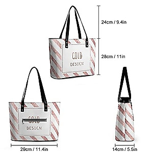 Womens Handbag Stripes Leather Tote Bag Top Handle Satchel Bags For Lady