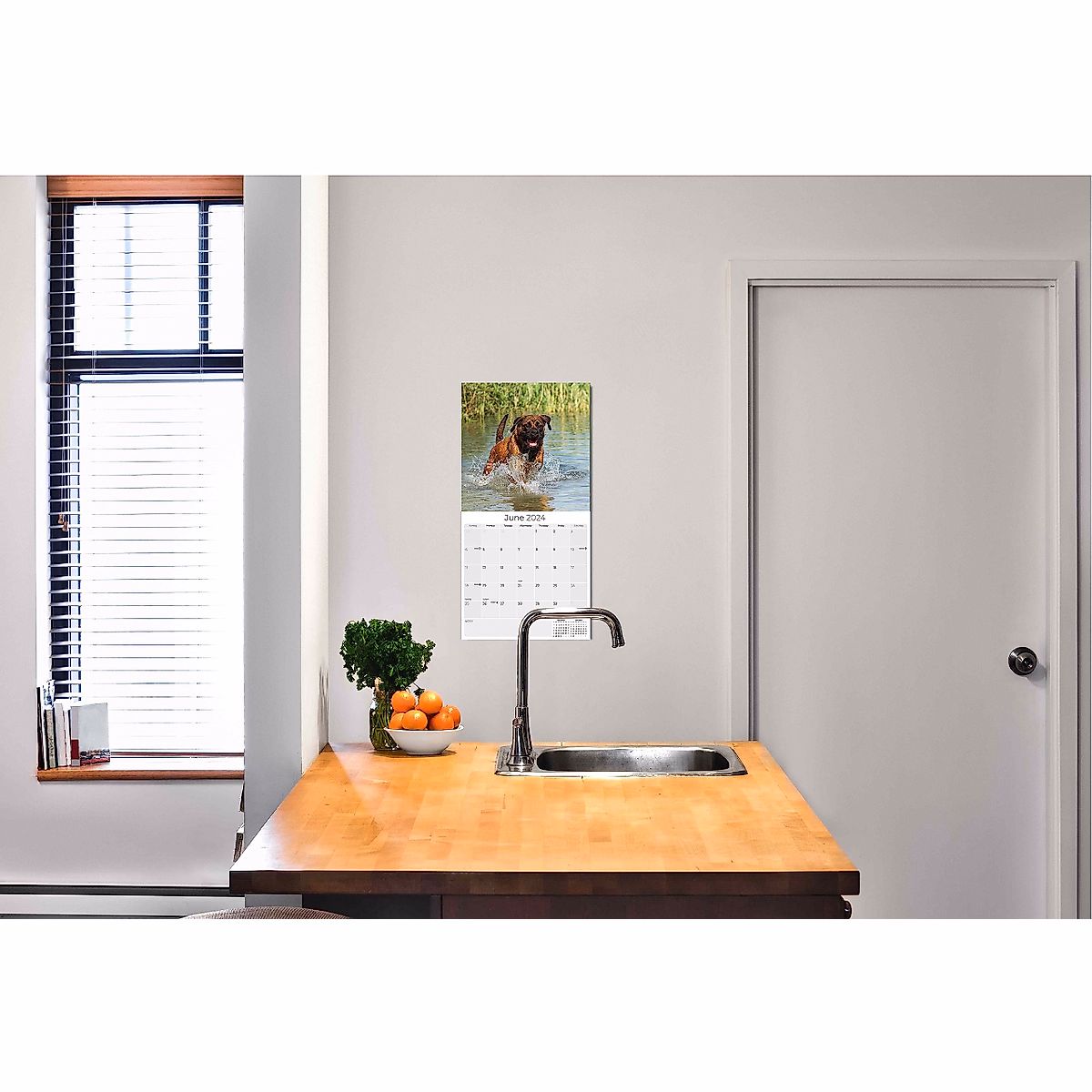 2023 2024 Mastiff Calendar - Dog Breed Monthly Wall Calendar - 12 x 24 Open - Thick No-Bleed Paper - Giftable - Academic Teacher's Planner Calendar Organizing & Planning - Made in USA