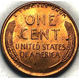 1947 D Lincoln Wheat Cent BU MS RED Penny Seller Mint State