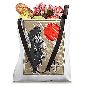 Japanese Warrior Samurai Tote Bag