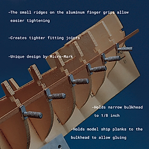 Micro-Mark 10-Piece Planking Clamp Set