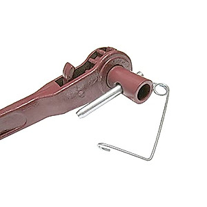 Truck Winch Bar 15" Ratchet Handle, Easy Load Securement, for Flat Bed Trailer 4" Winch Box