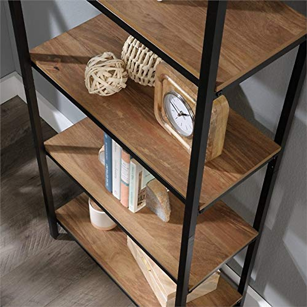 Sauder North Avenue Tall Bookcase, Sindoori Mango Finish