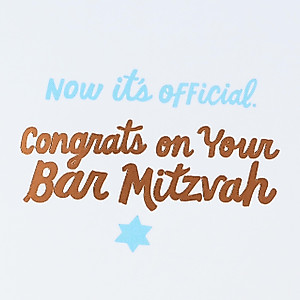 American Greetings Bar Mitzvah Card (It's Official)