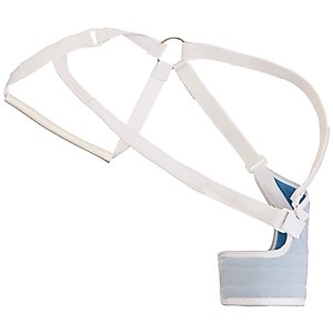 Sammons Preston 79336 Rolyan Original Hemi Comfortable Shoulder Sling with Elastic Straps for Left Arm, Medium, Long