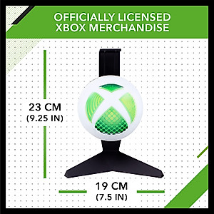 Paladone Xbox Headset Stand Light - Officially Licensed Ear Phone Holder for Gaming Set Up, Gift for Gamer, USB Powered