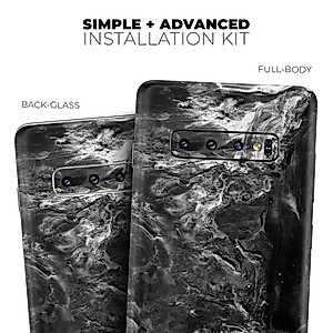 DesignSkinz Liquid Abstract Paint V54 Protective Vinyl Decal Wrap Skin Cover Compatible with The Samsung Galaxy S20 (Screen Trim & Back Glass Skin)