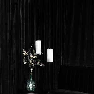 2 Size Black Velvet,Velvet - 90% Polyester Fiber 10% Spandex, Sold by Size, 162 cm Wide, Used for Sewing Home Decoration, Clothing, Skirts, Dresses and DIY handicrafts