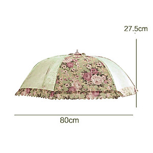 Kitchen Decorations Picnic Tent Fly Cover Umbrella Party NE Food Kitchen Mesh Barbecue Net Kitchen，Dining & Bar Small Glass Container with