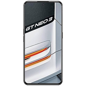 realme GT Neo 3 80W Dual-SIM 256GB ROM + 8GB RAM (GSM Only | No CDMA) Factory Unlocked 5G Smartphone (Asphalt Black) - International Version