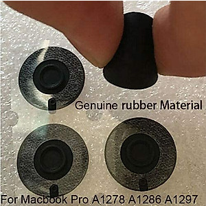 Infinite Products Bottom Base Rubber Feet Foot Pad for (MacBook Pro 2008-2011)