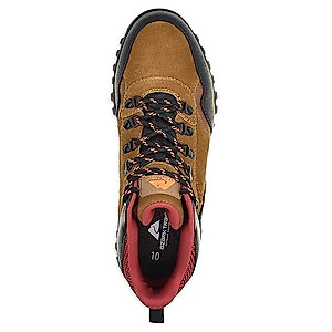 Ozark Trail Men's Redlined Waterproof Mid Hiker Boots (Tan Brown) (6)