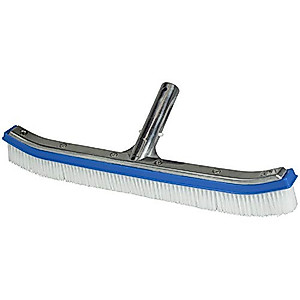 Poolmaster 17-1/2-Inch Aluminum Swimming Pool Brush, Essential Collection