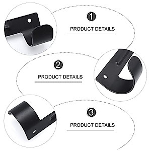 Housoutil Ironing Board Hanger Rack Ironing Board Shelf Storage Hanger Holder for Household