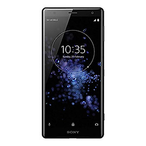 Sony Xperia XZ2 6GB / 64GB 5.7-inches LTE Dual SIM Factory Unlocked - International Stock No Warranty (Liquid Black)