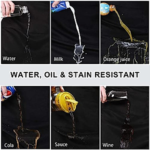 Nialnant Funny Aprons for Men,Adjustable Chef Aprons for Men,Cooking Aprons with 3 Tool Pockets,Bib Apron for Gag Gifts,Birthday,Father's Day Gifts,Cooking,Grilling,Waterproof & OilProof