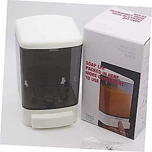 SHOWERORO Manual Soap Dispenser Hand Wash Wall Holder Wall Stand Foams Soap Dispenser Hotel Soap Dispenser Automatic Soap Dispenser Foaming Soap Dispenser Shampoo Household Plastic