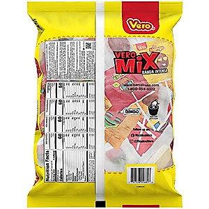 Vero Banda Fuego Mix Assorted Chili Lollipops, Artificially Flavored, Net Wt. 20.5 Ounces, 40 Count Bag