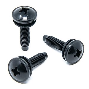 12/24 Rack Screws [50pk]. Use Rack Screws 12-24 Screws as Rack Mount Screws, Server Rack Screws, Network Rack Screws, Rack Screws Audio and Rackmount Screws. 12-24 Rack Screws with Nylon Rack Washers