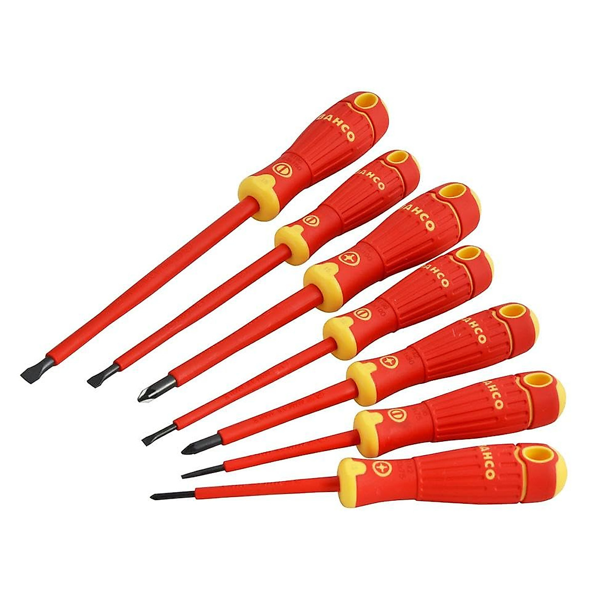 BAHCOFIT Insulated Screwdriver Set, 7 Piece