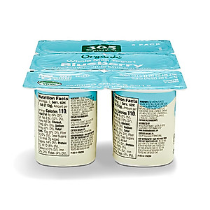 365 by Whole Foods Market, Yogurt Blueberry 6Pk Organic, 24 Ounce