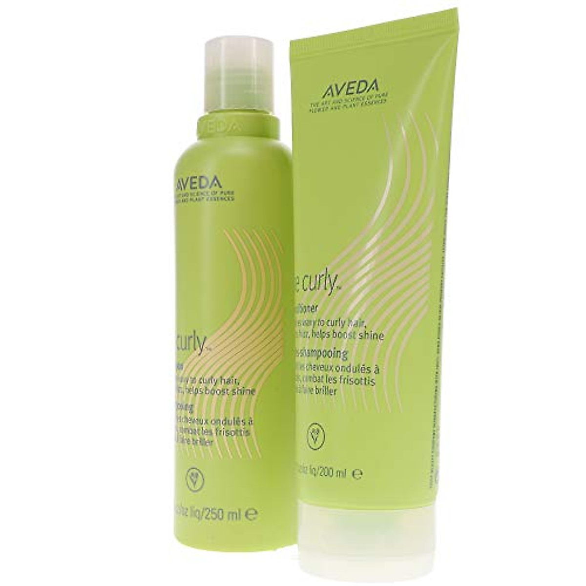 Aveda Be Curly Conditioner 6.7oz and Shampoo 8.5 oz Duo Set