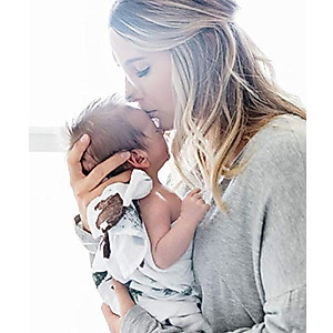 SARANONI Swaddle Blanket Luxury Decorative Baby Muslin Swaddle (Yosemite, 47" x 47")